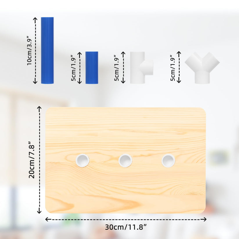 Fewener PVC Pipe Therapy Tree for Hand Rehabilitation - PVC Pipe Exerc