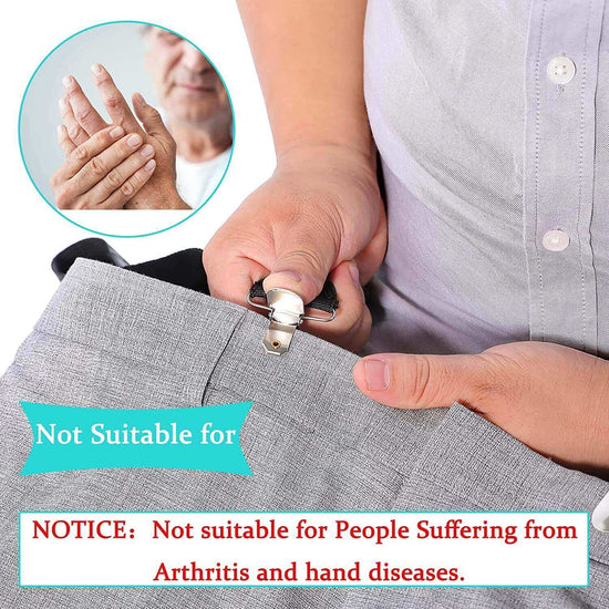 Clip and Pull Dressing Aid for Pants, Assist Tool to Pull up Pants